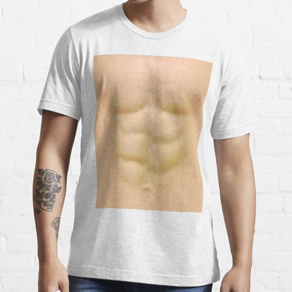 "T-shirt with Male Torso" T-shirt by BrunoBeach | Redbubble
