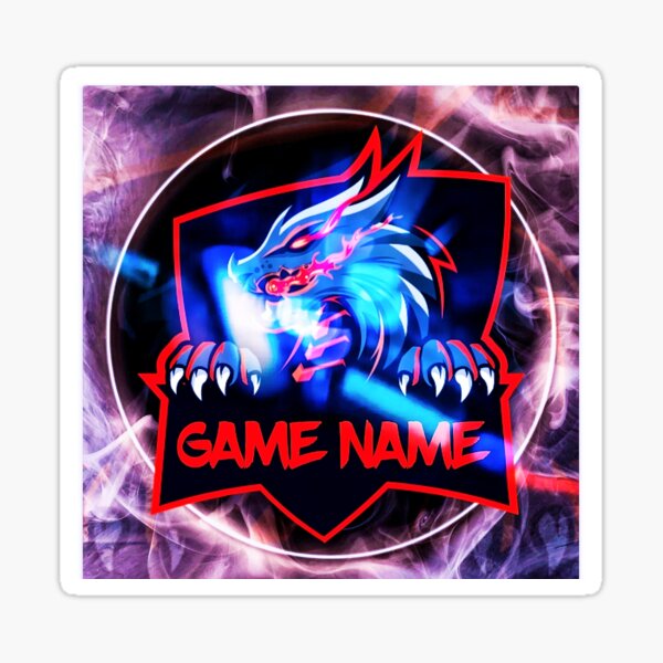 "Gameing logo" Sticker by Anshkumar | Redbubble