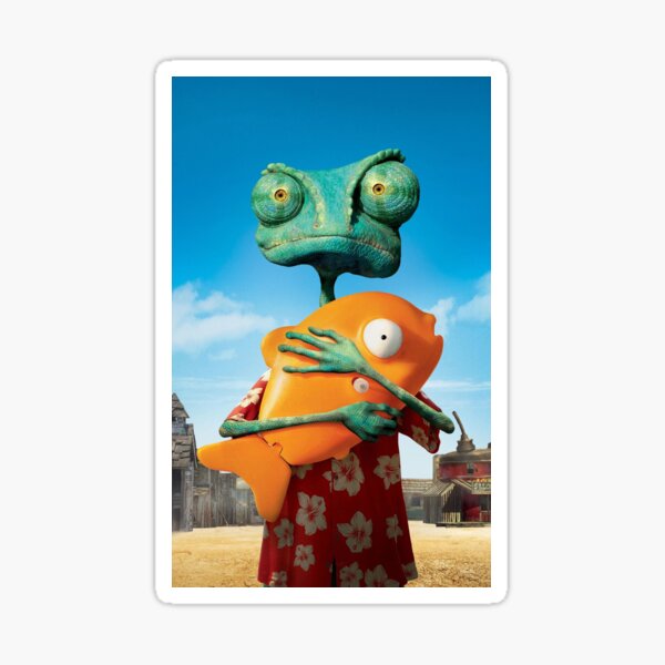 "Rango" Sticker by jenkinsrosa | Redbubble