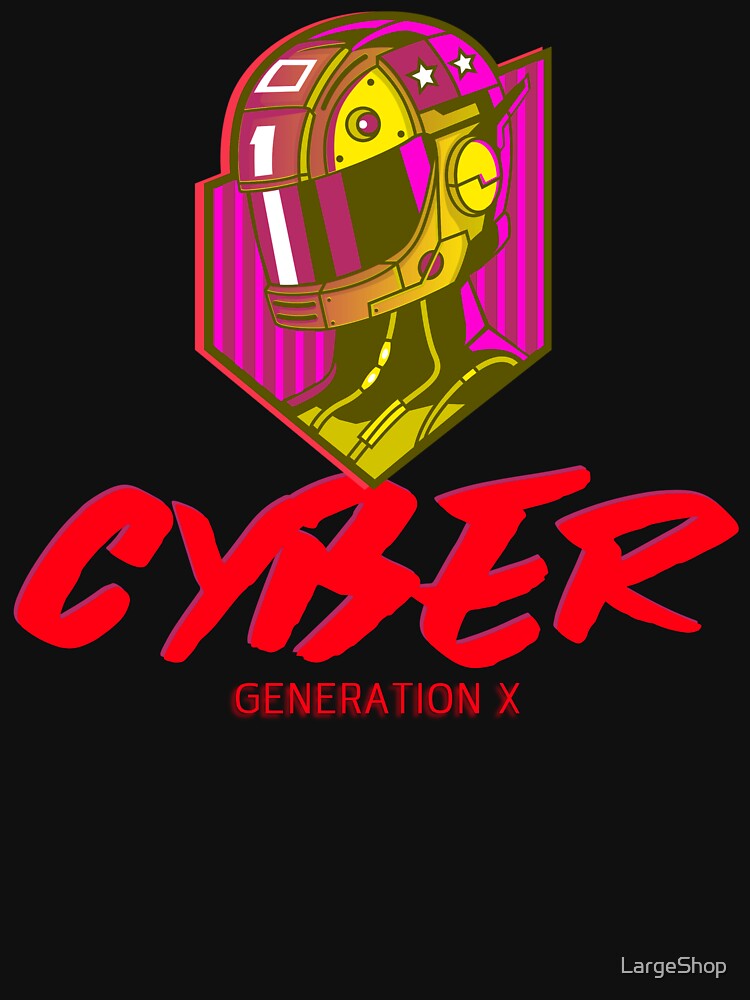 "CYBER GENERATION X purple cyberpunk rider" T-shirt for Sale by ...