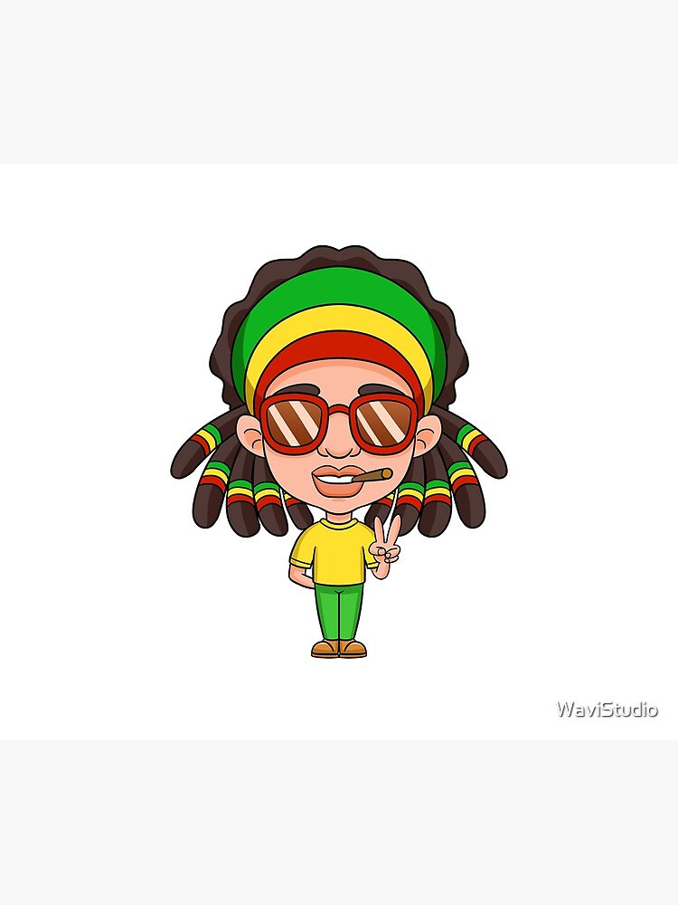 "Cute reggae cartoon" Poster for Sale by Hegazich | Redbubble