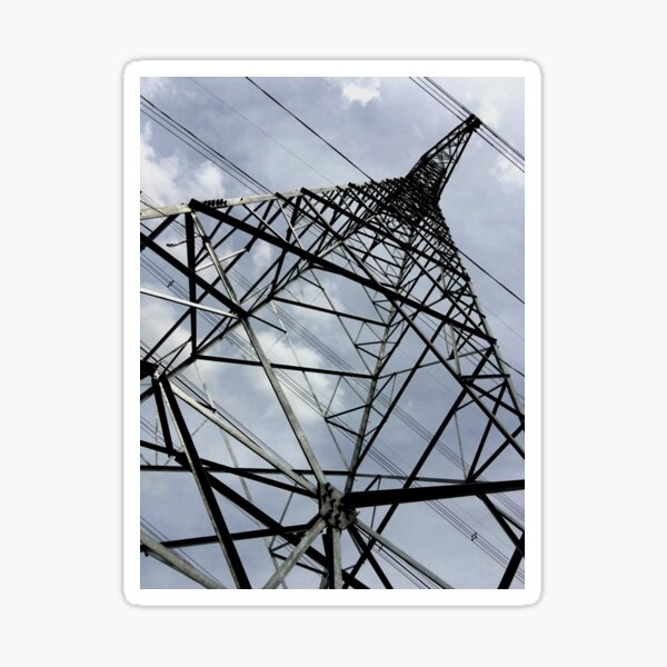 "Power grid" Sticker for Sale by bry1nt | Redbubble