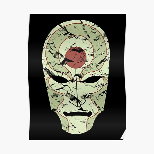 "Amon's Mask" Poster for Sale by Grinalass | Redbubble