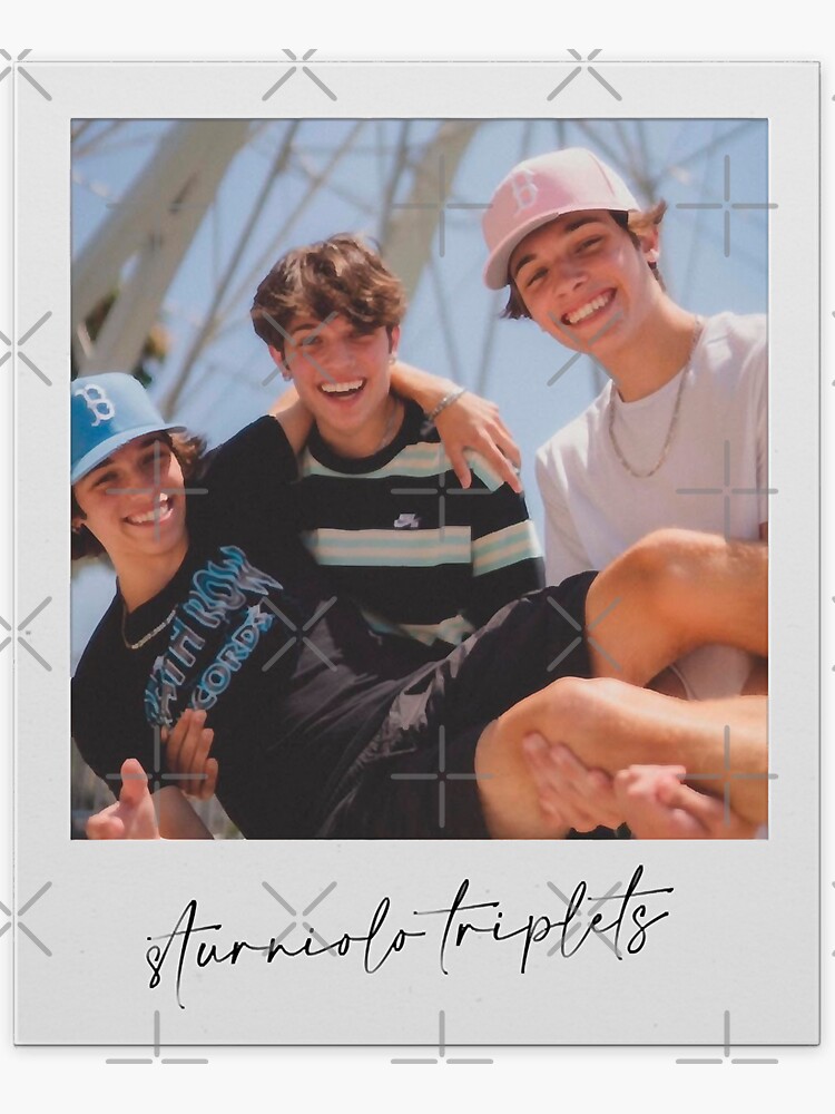 "Sturniolo Triplets Graphic Funny Gifts" Sticker by Martins1219 | Redbubble