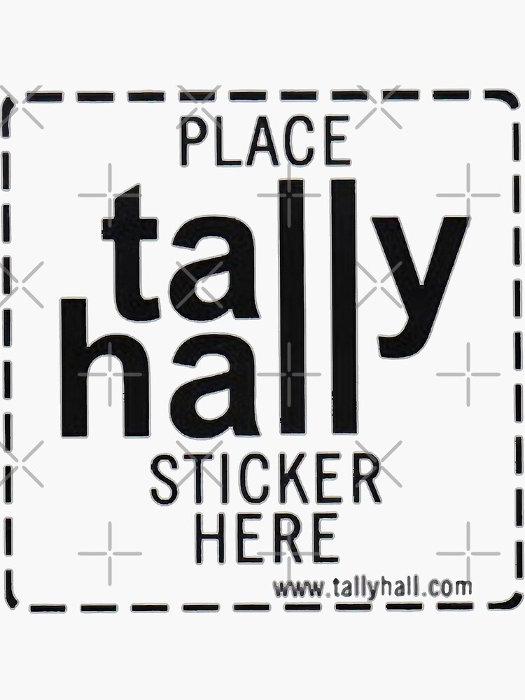 "Tally Hall Vinatge Gifts" Sticker for Sale by Barros314 | Redbubble