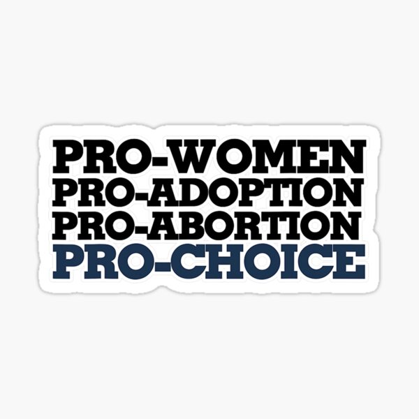 "Pro-women Pro-choice shirt prochoice women femnist" Sticker for Sale ...