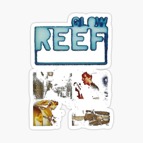 " THE REEF BAND MERCH" Sticker by CulleBauch | Redbubble