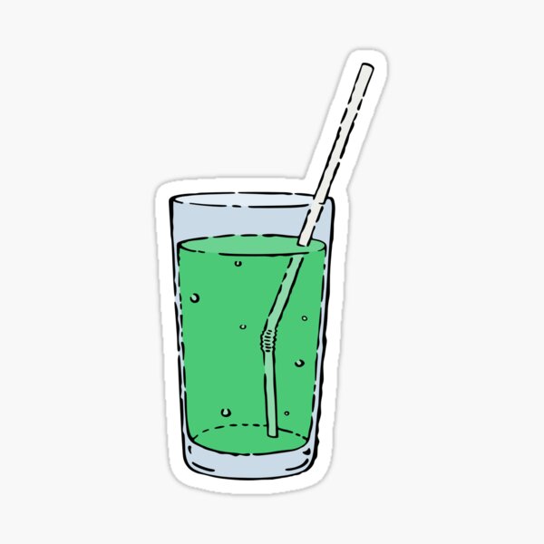 "Subtle Anime - Nichijou - Fizzy Drink" Sticker for Sale by ...