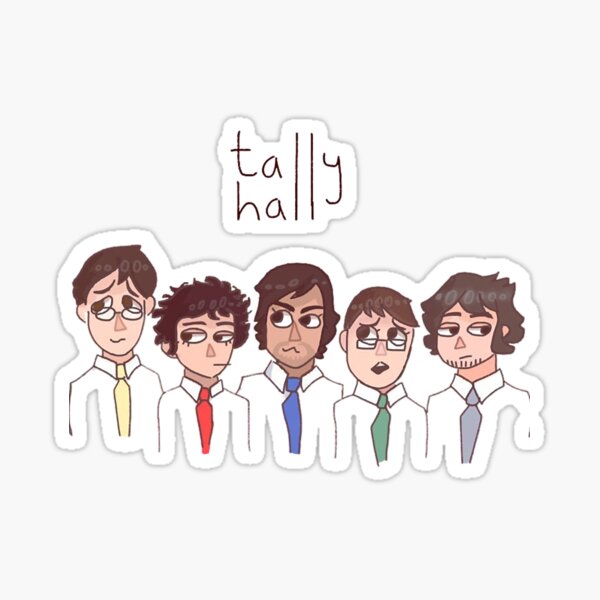 "Poster Tally Hall Call Me" Sticker for Sale by Barros314 | Redbubble