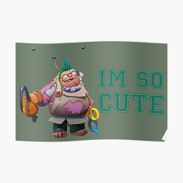 "DOTA 2 PUDGE" Poster for Sale by daredemodaisuki | Redbubble