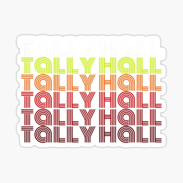 "Tally Funny Gifts Men" Sticker for Sale by Barros314 | Redbubble