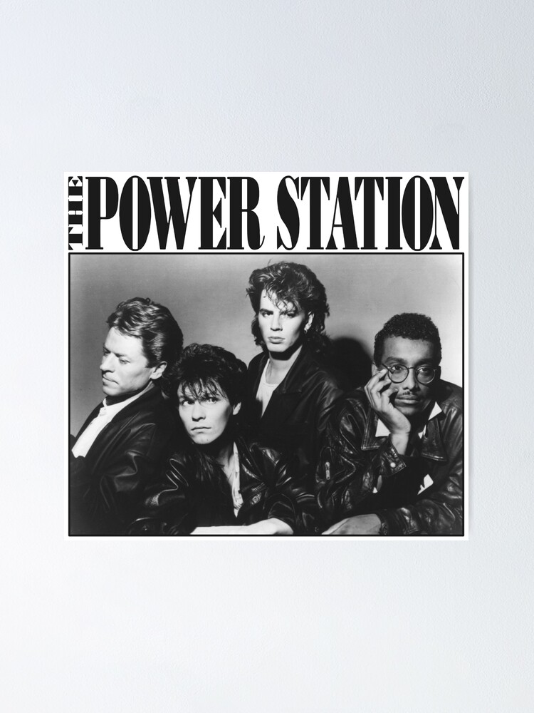 " THE POWER STATION" Poster for Sale by kantorolulo | Redbubble