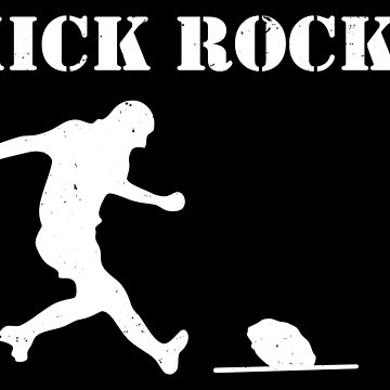 "Kick Rocks" Sticker by eistorth | Redbubble
