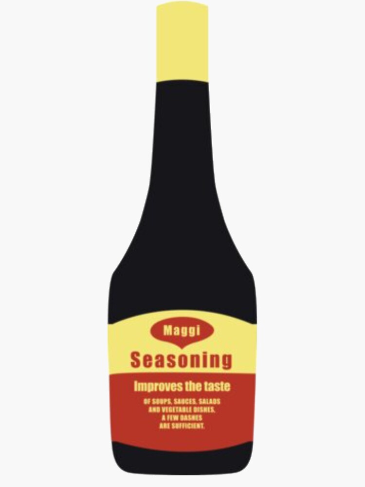 "Maggi Seasoning" Sticker for Sale by HarrietMurphy | Redbubble