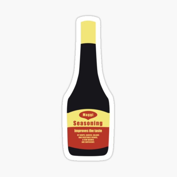 "Maggi Seasoning" Sticker for Sale by HarrietMurphy | Redbubble