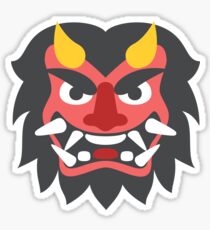 Sticker: Japanese Ogre | Redbubble