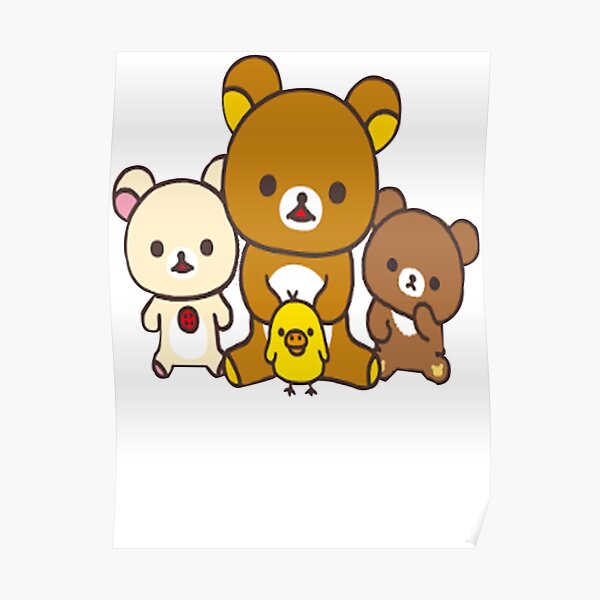"Rilakkuma Farm " Poster for Sale by OfficialJemini | Redbubble