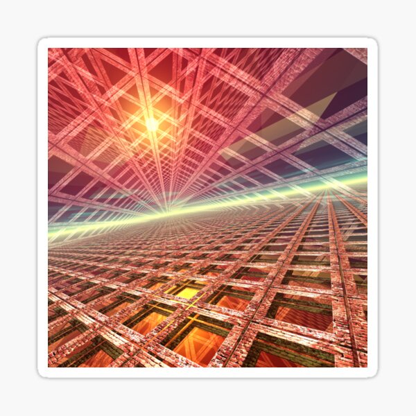 "Time Portal" Sticker by perkinsdesigns | Redbubble