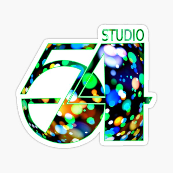 "Studio 54 Club Disco Party New York city " Sticker by VintageLAClubs ...