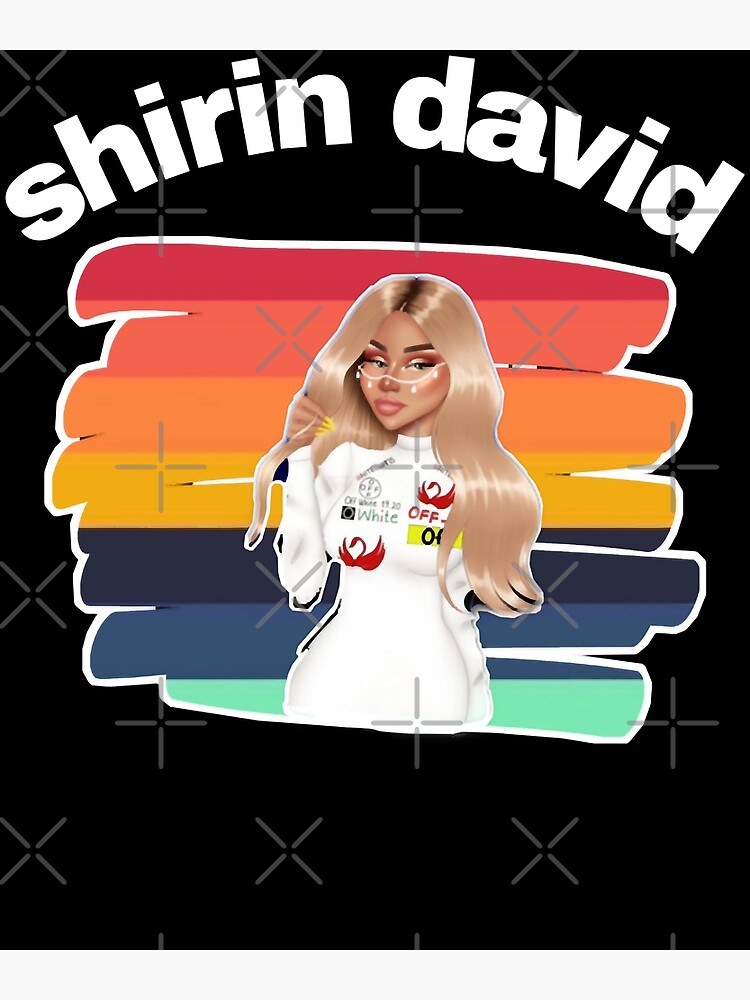 "Cute shirin david lovers Graphic Color" Poster for Sale by Pinto1452 | Redbubble