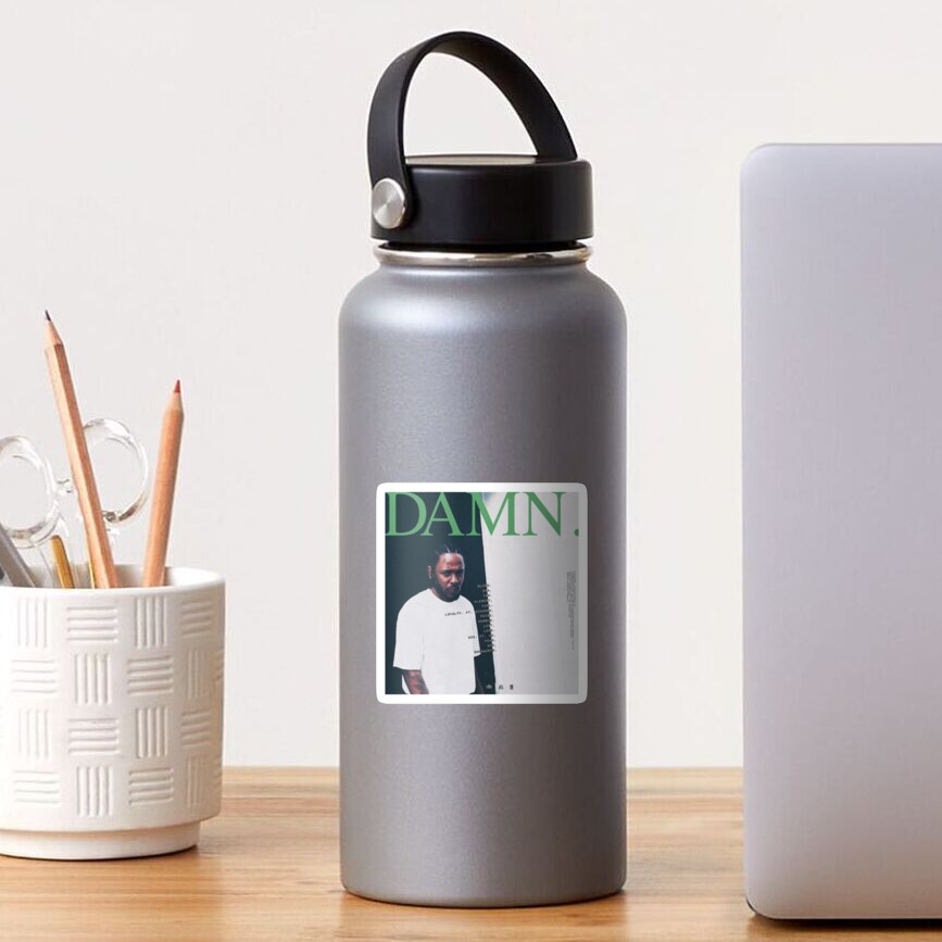 "Kendrick Lamar - Damn" Sticker for Sale by grayve | Redbubble