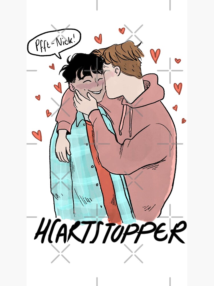 "HEARTSTOPPER STICKER" Sticker by Anupriya1294 | Redbubble