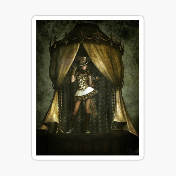 "Sideshow" Sticker by twylightart | Redbubble