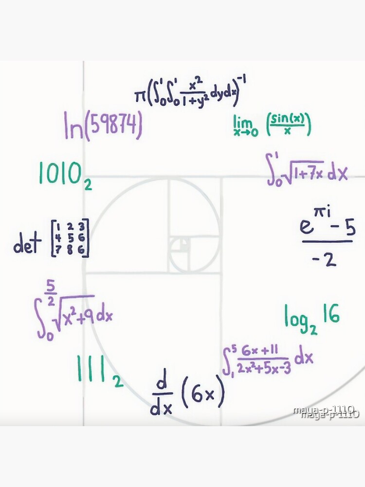 "Calculus Math Design" Poster for Sale by maya-p-1110 | Redbubble