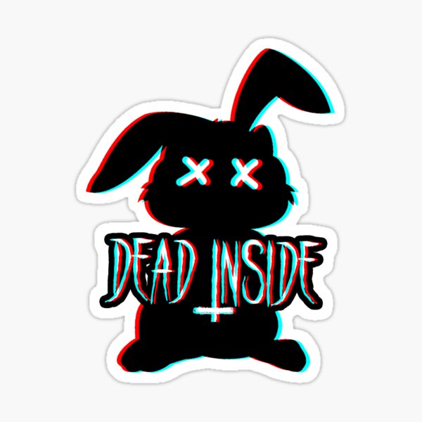 "Dead Inside Logo" Sticker for Sale by DeadInsiders | Redbubble