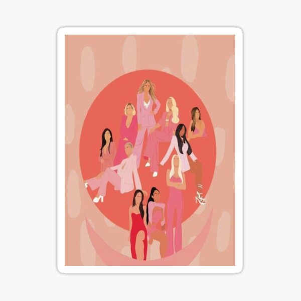 "Netflix selling sunset" Sticker by collinsdrawings | Redbubble