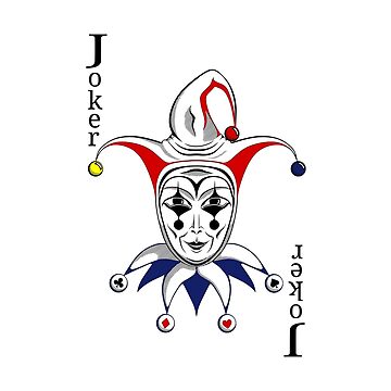 "Joker Playing Card" Photographic Print for Sale by vladocar | Redbubble