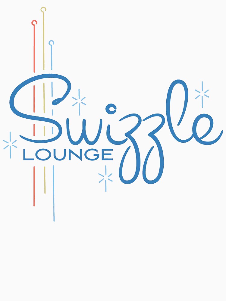"The Swizzle Lounge" T-shirt for Sale by ThemeParkNOW | Redbubble ...