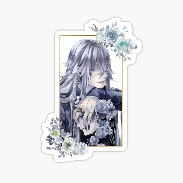"Undertaker Black Butler" Sticker by LokittyLevi | Redbubble