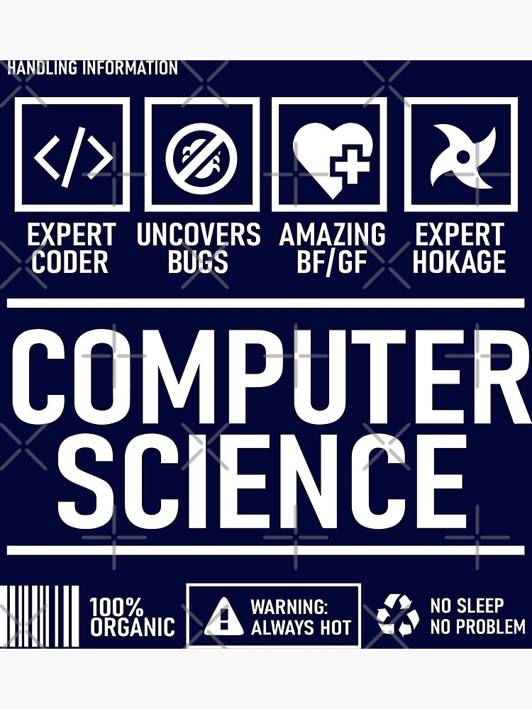 "Premium professional Computer science design work dedication " Poster ...