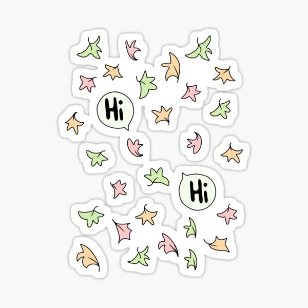 "Heartstopper hi hi" Sticker for Sale by Classylady1Of4 | Redbubble