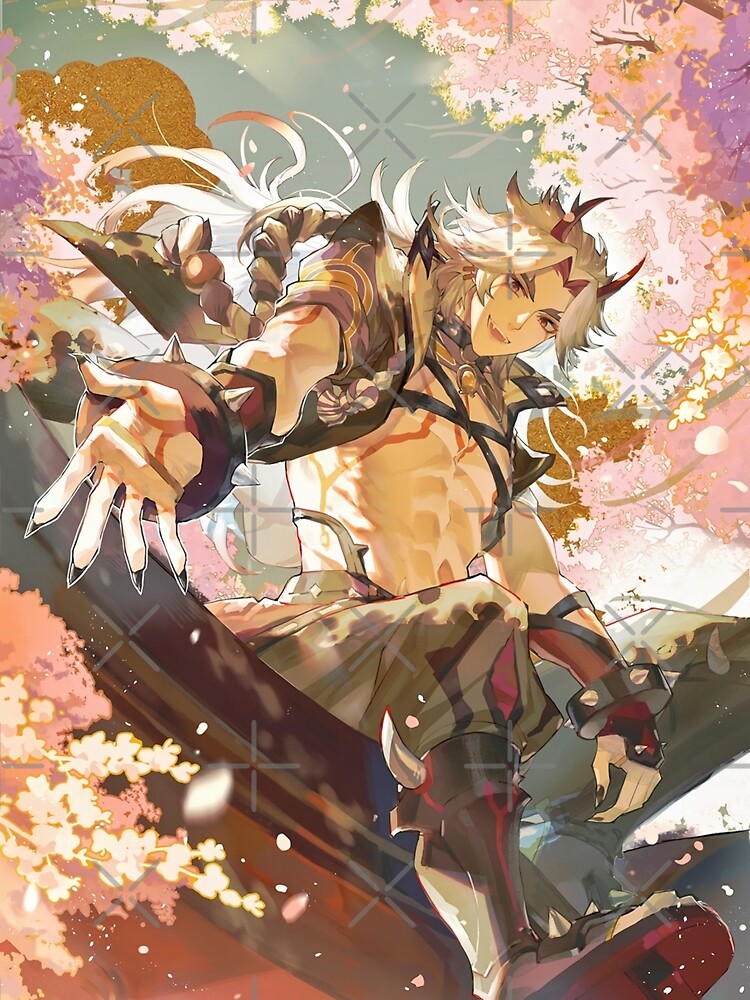 "Arataki Itto Genshin Impact" Poster for Sale by Seodalmi | Redbubble