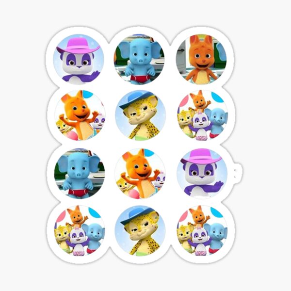 "Word Party Friends Pack" Sticker by Debraarts | Redbubble