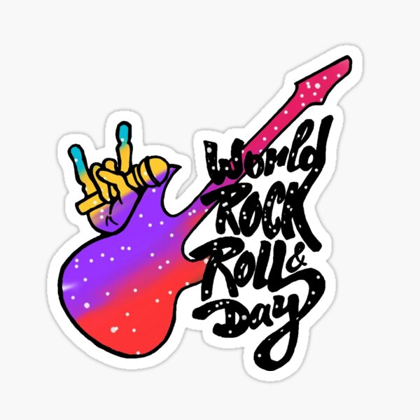 "Rock Music" Sticker by sevkidurdu | Redbubble