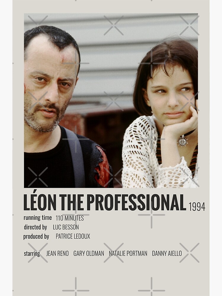 "Léon The Professional (1994)" Poster for Sale by MoviePolaroid | Redbubble