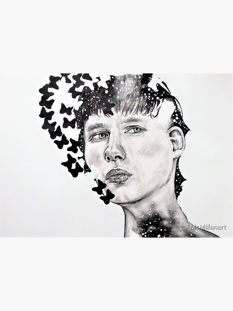 "Illuminated" Sticker by KMcMillanart | Redbubble