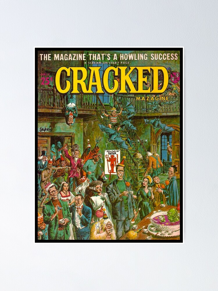 "YEP, ANOTHER CLASSIC VINTAGE CRACKED MAGAZINE COVER ART" Poster for ...