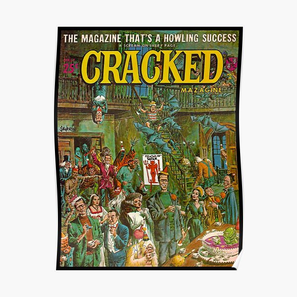 "YEP, ANOTHER CLASSIC VINTAGE CRACKED MAGAZINE COVER ART" Poster for ...