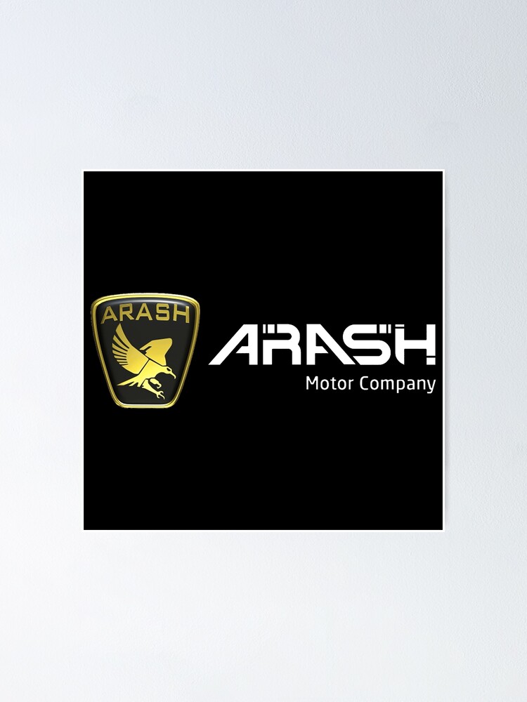 "Best Selling Arash Logo" Poster for Sale by jhalimada | Redbubble