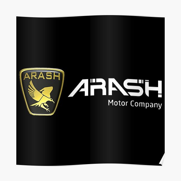 "Best Selling Arash Logo" Poster for Sale by jhalimada | Redbubble