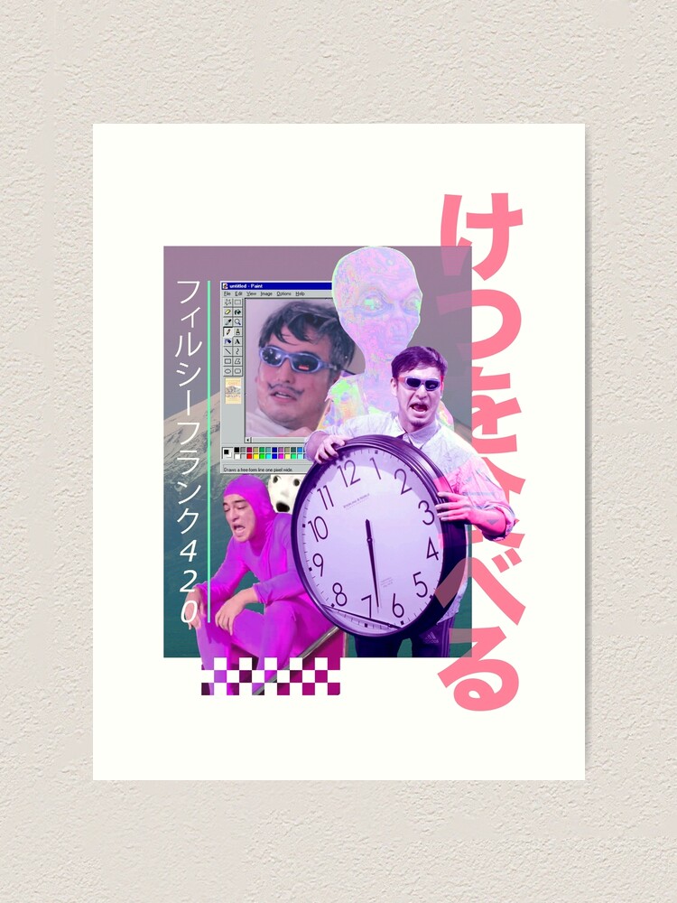 "Filthy Frank 420" Art Print for Sale by Conzuh | Redbubble