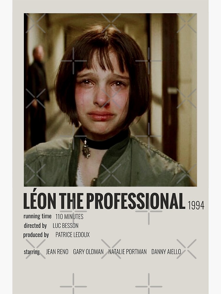 "Léon The Professional (1994)" Poster for Sale by MoviePolaroid | Redbubble