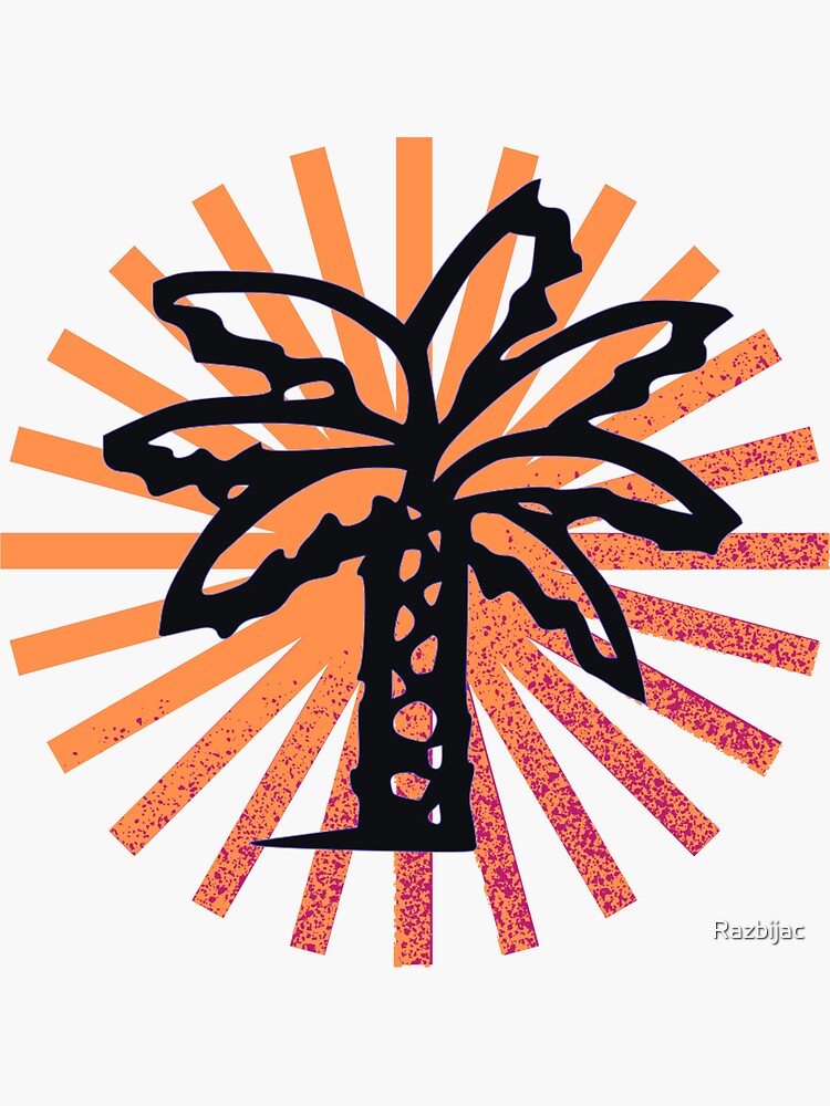 "Palma" Sticker for Sale by Razbijac | Redbubble