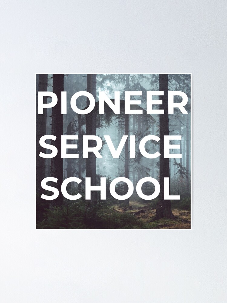 "Pioneer Service School 2022 (Jungle) " Poster for Sale by Lookeme ...