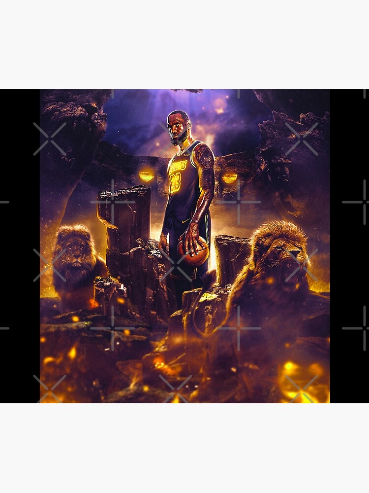 King James LeBron James Shower Curtain, Basketball Goat Shower Curtain ...