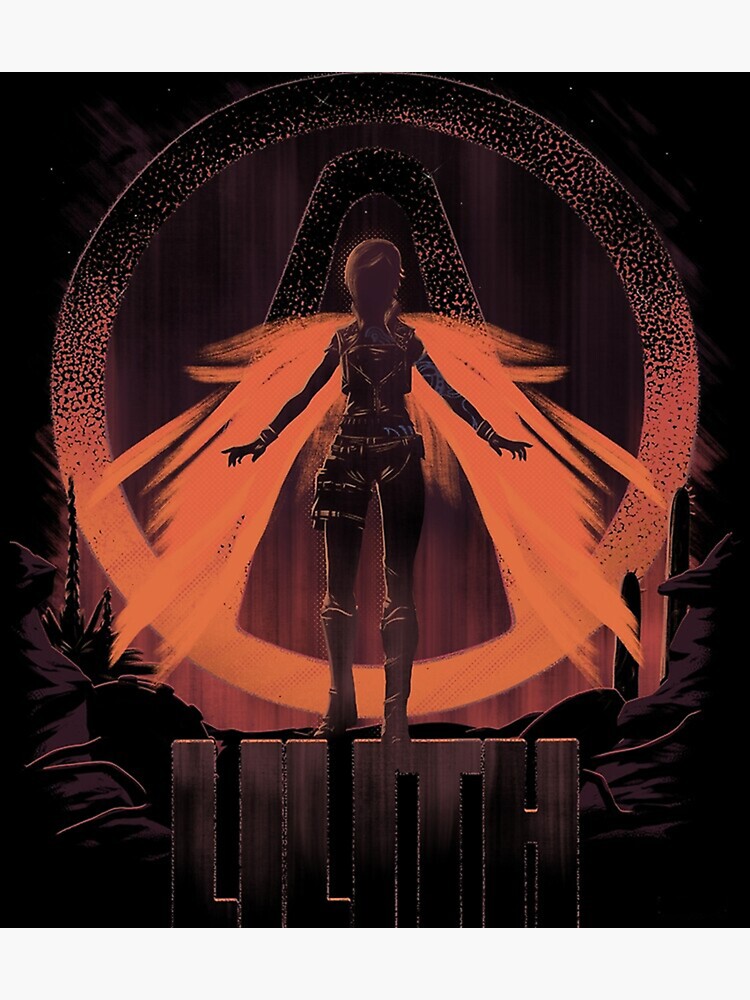 "Lilith - Borderlands" Sticker by Adolphmullerx | Redbubble